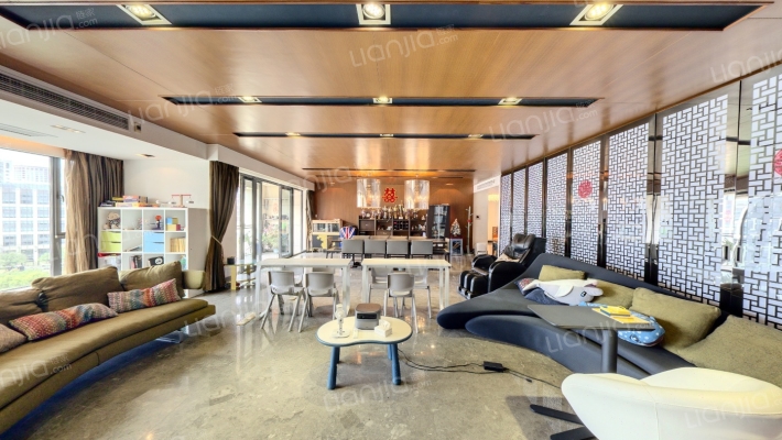 上海黄浦新天地翠湖三期前排大平层，大横厅设计视野佳，产权干净诚售_翠湖天地嘉苑二手房低楼层4室2厅二手房出售信息-上海链家