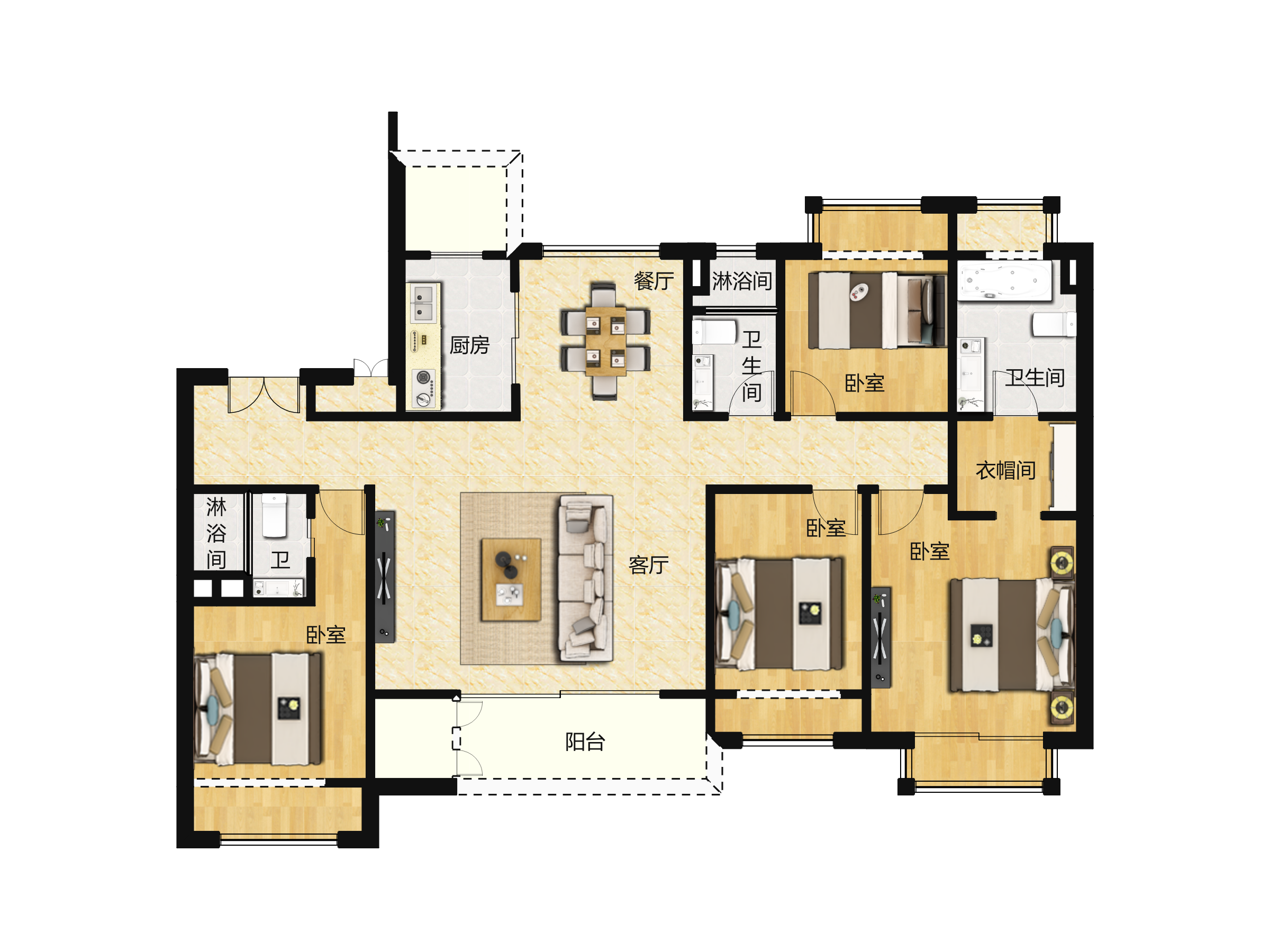 华润悦府户型图(华润悦府链家新房)